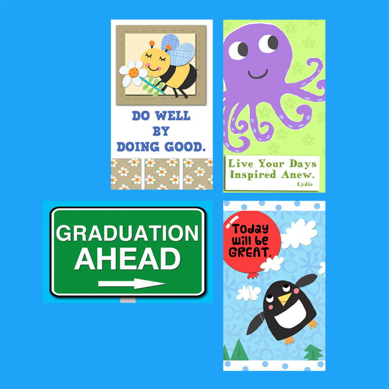 Countdown Cards — Graduation Edition - Welcome to HAPPYtown!