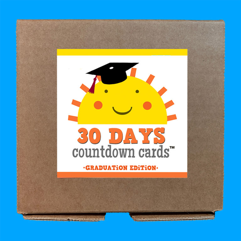 Countdown Cards — Graduation Edition - Welcome to HAPPYtown!