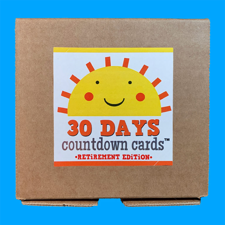 HAPPY Countdown Cards | Welcome to HAPPYtown!